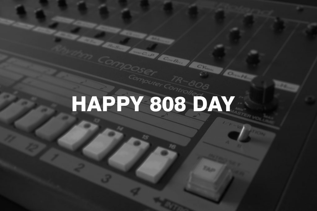 Happy 808 Day - David Delbridge